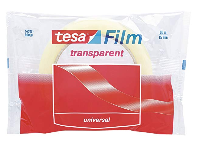 Celo Film Trasparente Tesa Largo 66 mt Ancho 19mm | Piensoslago.com
